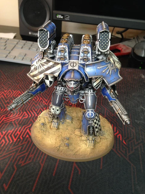 LEGIO TEMPESTUS WARLORD Titan Adeptus Titanicus Pro Painted £260.00 ...