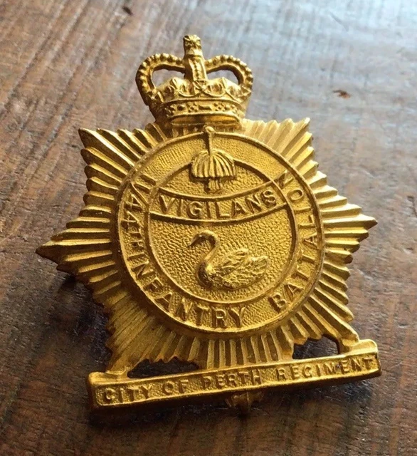 1953-60 11/44TH INF Perth Regt Hat Badge $55.00 - PicClick AU