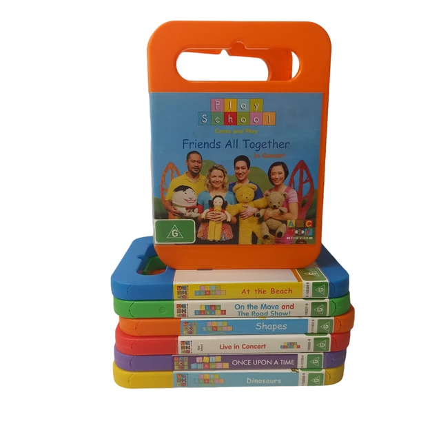 PLAY SCHOOL DVD (7) Bundle Lot Children Kids Family Education Learning ...