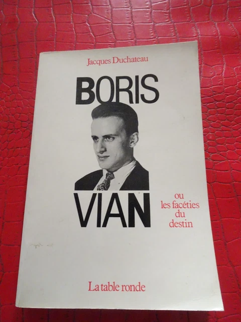 RARE & BORIS VIAN OU LES FACETIES DU DESTIN de JACQUES DUCHATEAU - 1982 ...