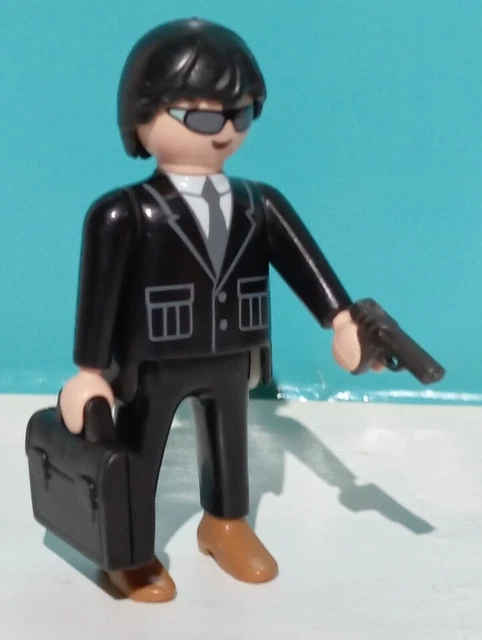 FIGURINE PLAYMOBIL AGENT Secret 007 James Bond Figures Agents De Police ...