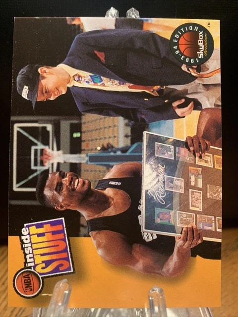 1993-94 SKYBOX PREMIUM Inside Stuff David Robinson #22 San Antonio Spurs Card EUR 1,78 - PicClick FR