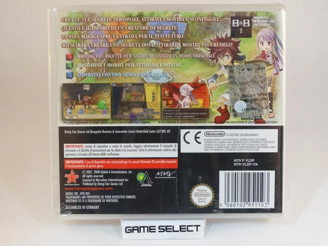 DUNGEON MAKER NINTENDO DS DSi 2DS 3DS NDS PAL ITALIANO ORIGNALE NUOVO ...