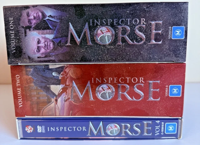 INSPECTOR MORSE THE Complete Case Files DVD Box Sets Vol 1, 2 & 4 ...
