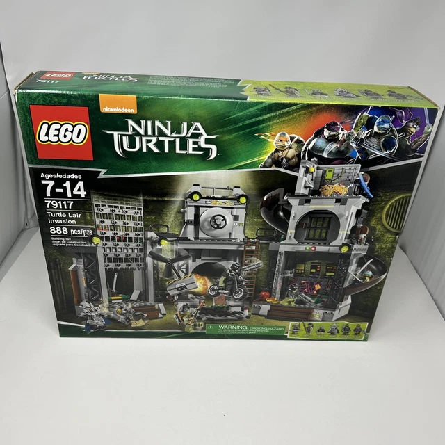 LEGO TEENAGE MUTANT Ninja Turtles: Turtle Lair Invasion (79117 ...
