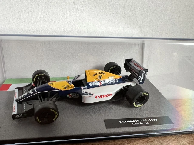 FORMULA ONE F1 Car Collection Williams Renault FW15C Alain Prost 1993 1 ...
