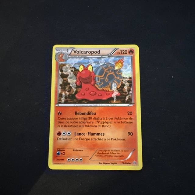 CARTE POKÉMON 23/160 Volcaropod Série XY05 - Primo Choc EUR 1,00 ...