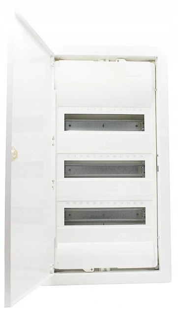 FLUSH-MOUNTED DISTRIBUTOR FUSE box subdistribution VU36NE 36 modules ...