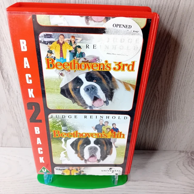 BEETHOVENS 3RD & Beethovens 4Th Vhs - Rare Retro Video Tape - Brand New £41.24 - PicClick UK