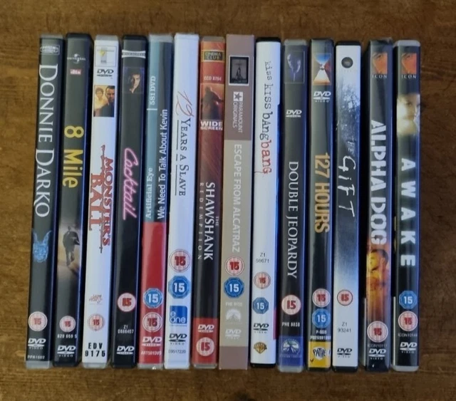 DRAMA & THRILLER Film DVD Bundle X14 Movies Certificate 15 Mix Of New ...