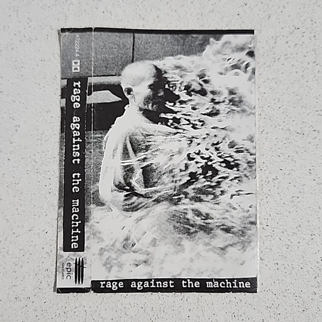 RAGE AGAINST THE MACHINE - 'Self Titled' Cassette Tape Album *PAPER ...