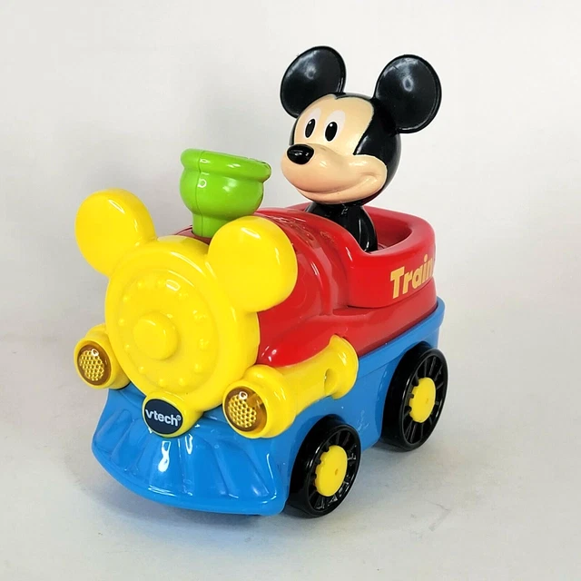 VTECH GO GO Smart Wheels Disney's Mickey Mouse Train Choo Choo SEE ...