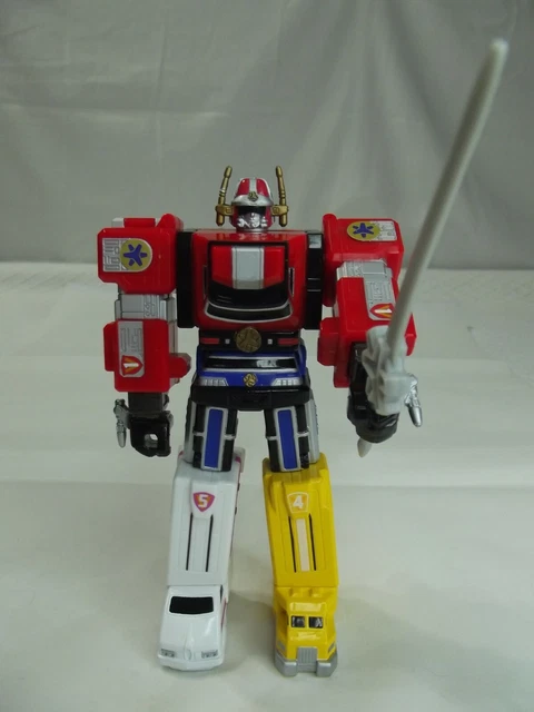 FIGURINE POWER RANGERS Action Zord Lightspeed Rescue Megazord 5 ...