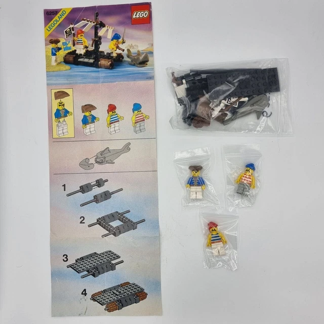LEGO PIRATES I: 6257 Castaway's Raft Complete with Instructions £22.90 ...