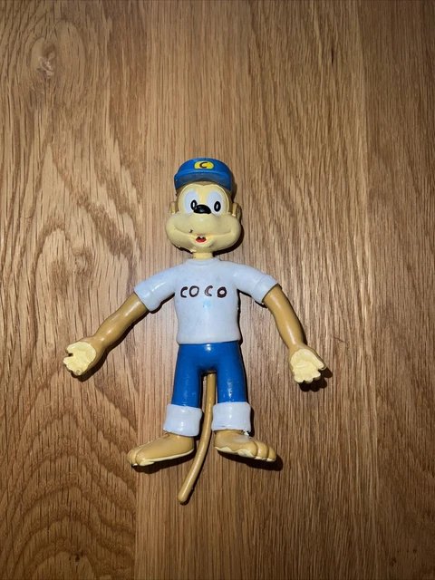 KELLOGGS COCO POPS Coco The Monkey Bendy Posable Action Figure Vintage ...