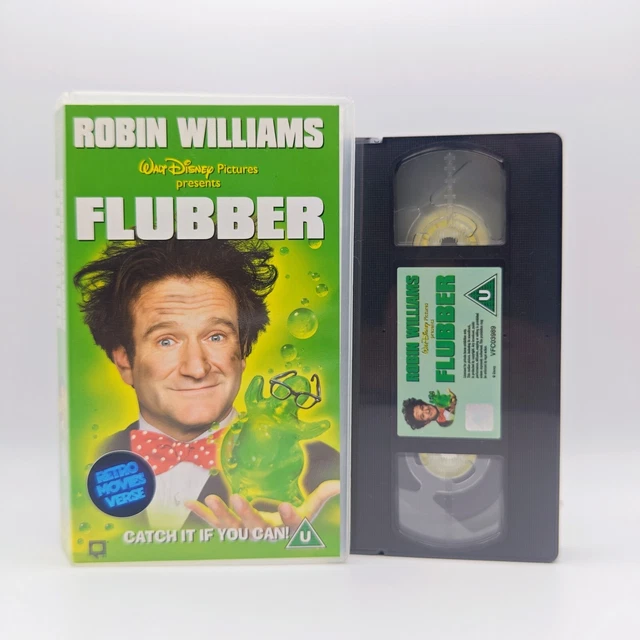 FLUBBER VHS NEW and Sealed Video Tape Robin Williams (1997) £13.99 ...