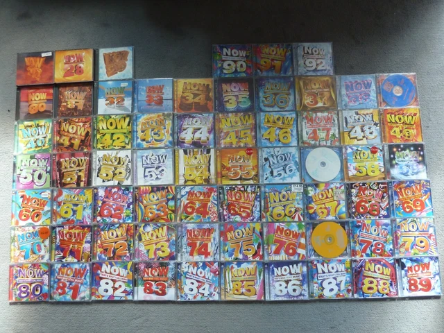 COLLECTION OF 66 Now Thats What I Call Music CDs £66.00 - PicClick UK