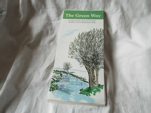 COLLECTABLE TRAILS MAP. The Green Way EUR 5,83 - PicClick IT