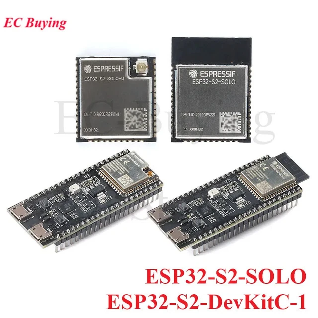 ESP32-S2 WIFI DEV Board ESP32-S2-SOLO 4MB Flash ESP32-S2-DevKitC-1 £5. ...