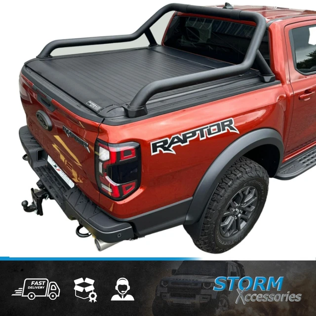 FOR FORD RANGER Raptor 2023 Ridgeback Roll Bar Sports Bar In Black £312 ...