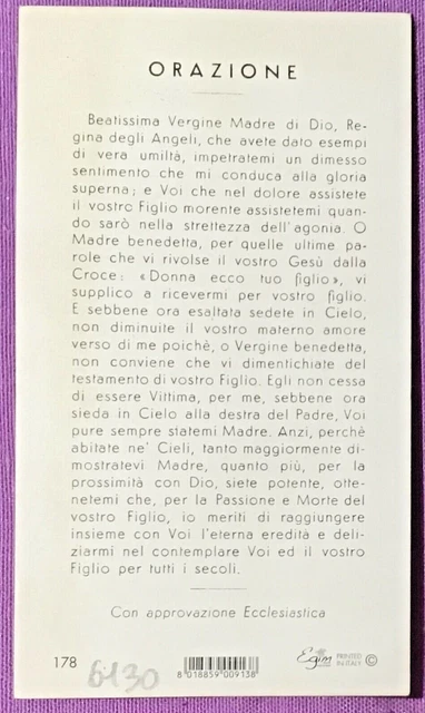 SANTINO, ASSOMPTION DE Marie Sainte - Ref. 6130 EUR 13,82 - PicClick FR