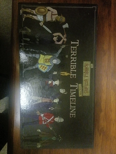 THE HORRIBLE HISTORIES Collection Terrible Timeline Ring-binder BC ...