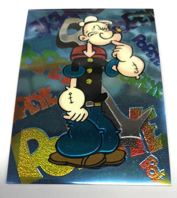 1994 CARD CREATION Popeye Trading Card Evolution Chrome Chase Card Ec7 ( 1 Card) $45.00 ...