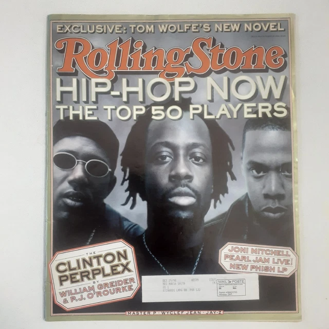 ROLLING STONE HIP Hop Rap Master P Jay-Z Wyclef Jean Joni Mitchell KISS ...