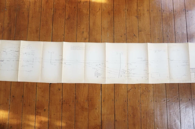 1975 MANTON JUNCTION Railway Track Map Signalling Sidings Diagram £29. ...