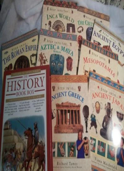 THE HISTORY BOOK Box: Step Into the Ancient World (8 Books)-Phil £4.87 ...