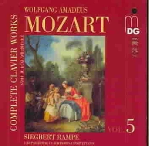 MOZART: COMPLETE CLAVIER Works Vol 5 / Rampe by Mozart / Rampe [Audio ...