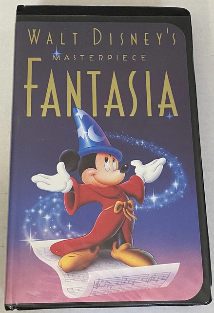 RARE COLLECTION CHEF-D'ŒUVRE original FANTASIA Walt Disney VHS #1132 diamant noir EUR 2.049,62 ...