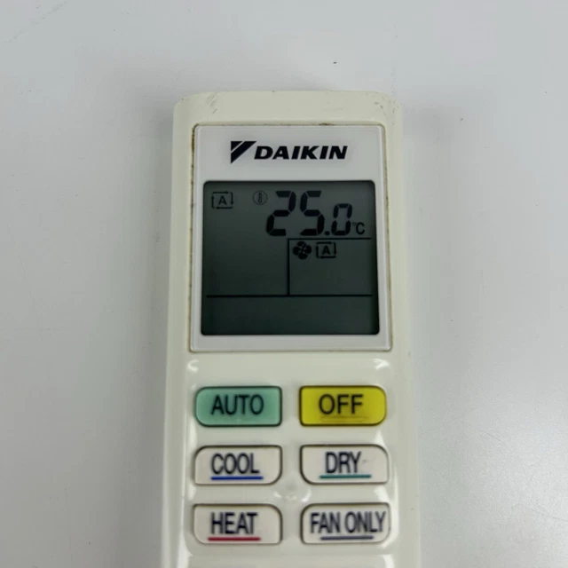 DAIKIN ARC480A53 LCD Air Conditioning Remote Control Hand Held Wireless ...