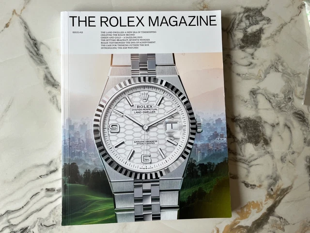 ROLEX MAGAZINE NEW 2025 issue 13 Land-dweller £26.70 - PicClick UK