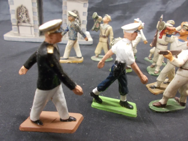 STARLUX PLASTIQUE MARINE 15 Figurines Soldat Marin EUR 12,00 - PicClick FR
