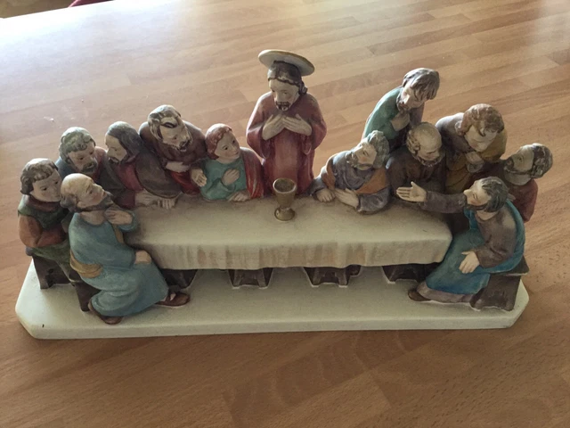 RARE ‘LAST SUPPER’ Figurine Display 1957 Goebel £65.00 - PicClick UK