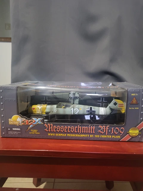 MESSERSCHMITT BF=109 WWII GERMAN MESSERSCHMITT BF-109 FIGHTER PLANE EUR ...