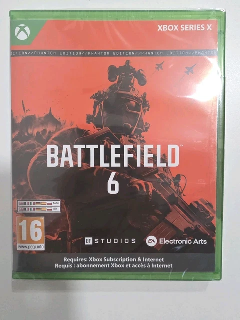 BATTLEFIELD 6 PHANTOM Edition Xbox Series X New Sealed In Stock £94.99 - PicClick UK