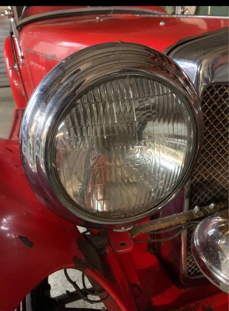 LUCAS MB150 VINTAGE Car Headlamps Vscc Pair £150.00 - PicClick UK