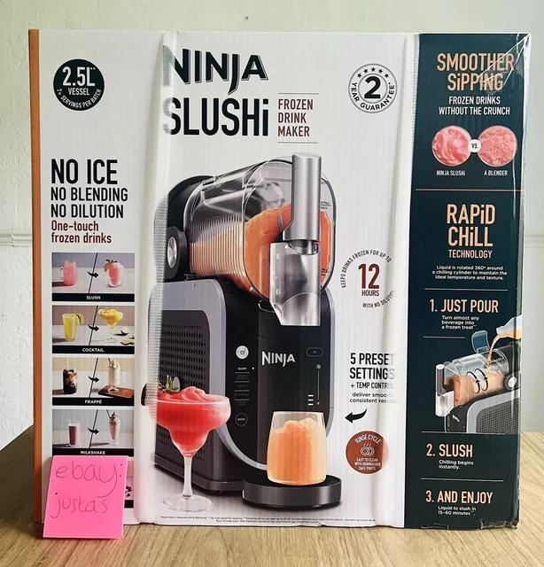 NINJA SLUSHI FROZEN Drink Maker FS301UK UK RELEASE - IN HAND / FREE ...