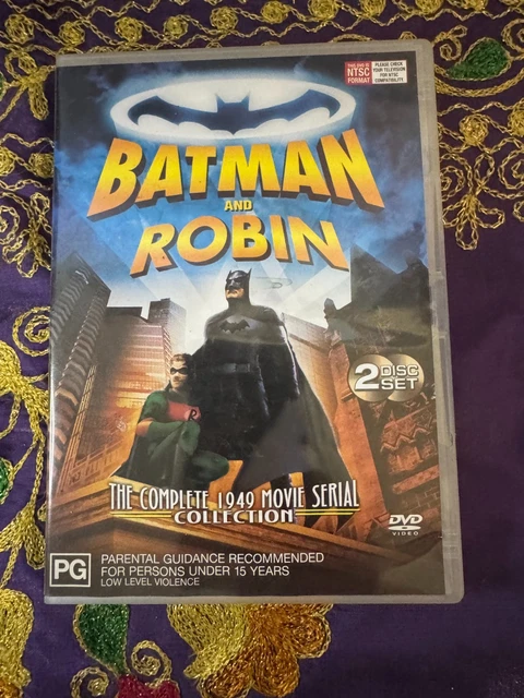 BATMAN & ROBIN The Complete 1949 Movie Serial Collection (Region 4) $11 ...