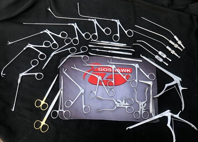 ENSEMBLE D'INSTRUMENTS FESS chirurgie endoscopique des sinus ORL ...