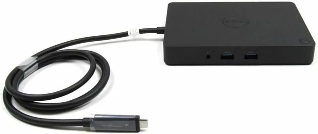 DELL GENUINE USB C Pro DOCK Docking Station WD15 K17A HDMI mDP Power ...
