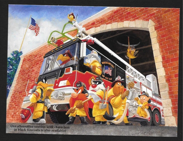 WARNER BROS WHERE One Goes We All Go Giclee Promo Card Bugs Bunny ...