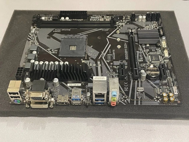 GIGABYTE B550M S2H Motherboard CPU AM4 Socket AMD Ryzen DDR4 Gaming For ...