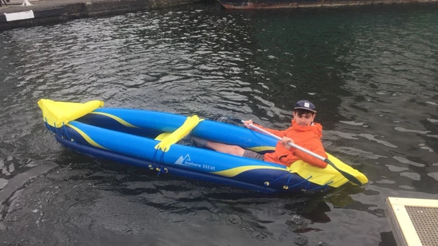 CRIVIT KAYAK INSHORE 335 V1 2 Man £34.99 - PicClick UK