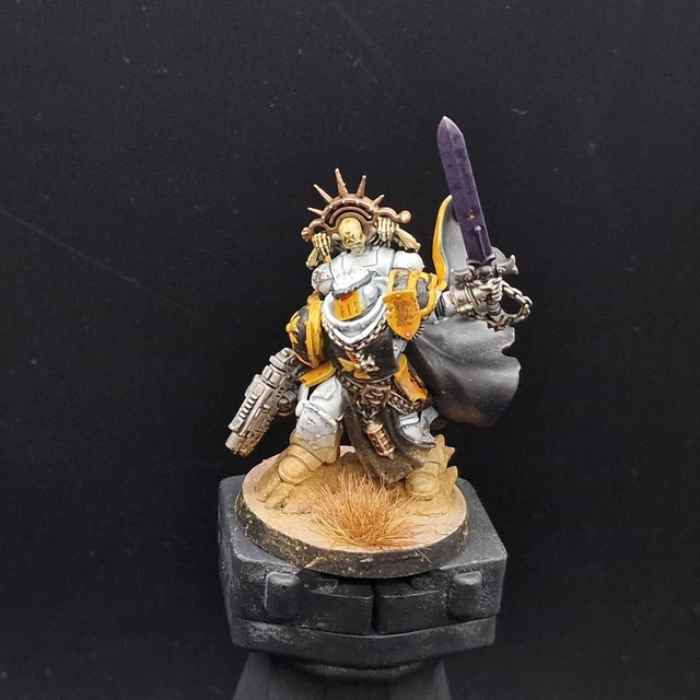PRO PAINTED WARHAMMER 40k primaris black templar Marshall games ...