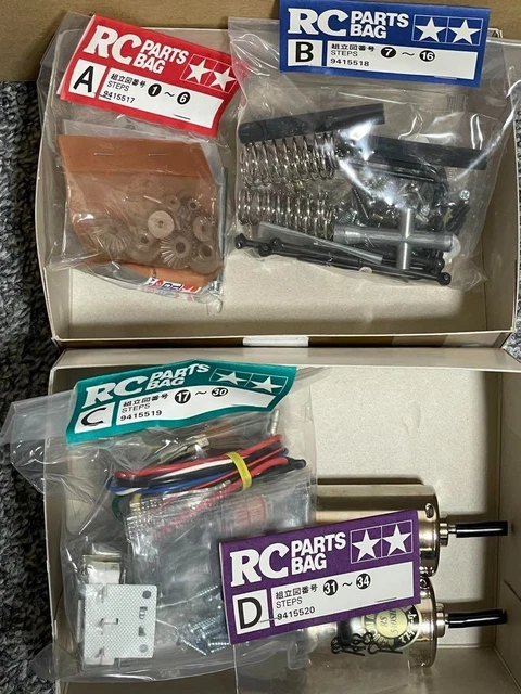 TAMIYA WILD DAGGER RC Monster Truck Kit Bodyless Unassembled 1/10 Scale ...