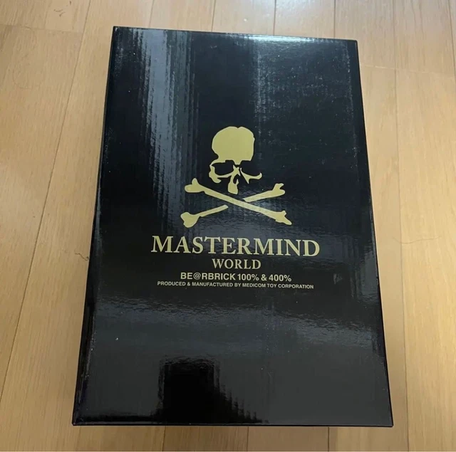 BE@RBRICK MASTERMIND WORLD Figura 400% Negra EUR 463,95 - PicClick ES