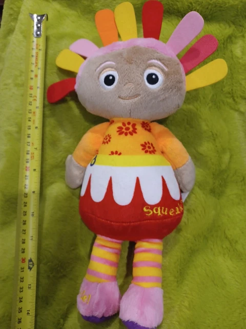 SENSORY UPSY DAISY In The Night Garden Soft Toy RATTLE SQUEAKER CRINKLE ...